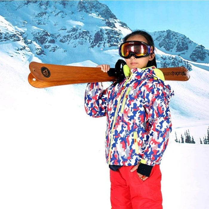 Set Sky Para Nieve Bastones Baston Esqui Ski Invierno Adulto — Gaccoa
