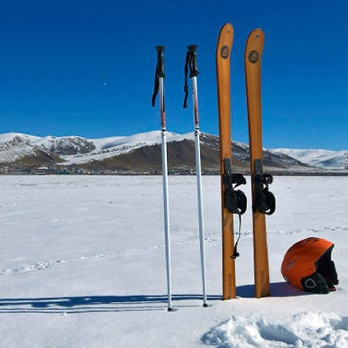 Set Sky Para Nieve Bastones Baston Esqui Ski Invierno Adulto — Gaccoa